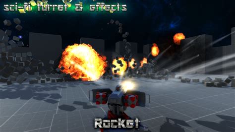 sci fi turret and effects