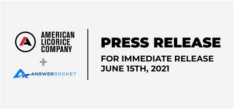 American Licorice Company Selects Answerrockets Ai Driven Analytics