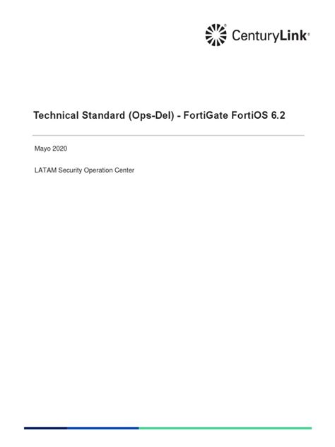 technical standard ops del fortigate fortios 6 2 v1 pdf unduh