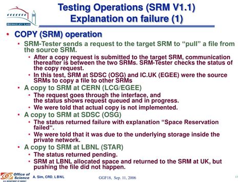 PPT GIN Data SRM Island Inter Op Testing With SRM TESTER Alex Sim Vijaya Natarajan