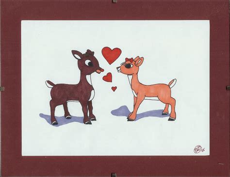 Rudolph And Clarice By Weirdbuglady On Deviantart