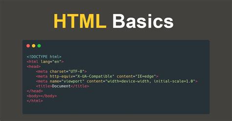 html body tag explained