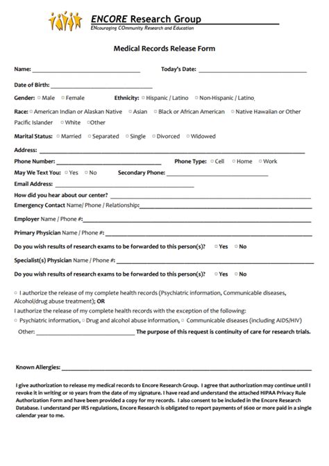 Face Sheet Form Free Excel Templates