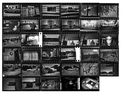 Film Contact Sheet