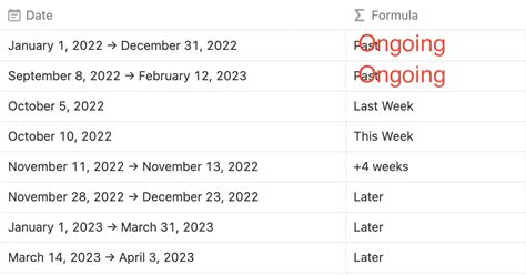 help wanted relative date range formula r notion