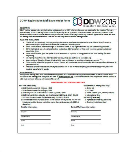 List Templates 110 Free Word Excel PDF PSD Indesign Format Download