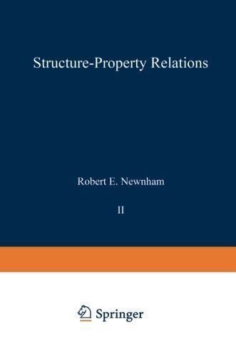 structure property relations crystal chemistry of non metallic