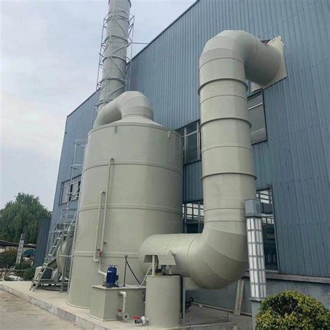 Industrial Air Expeller Oil Mist Scrubber System Exhaust Treatment