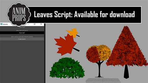 Leaves Script AnimProps
