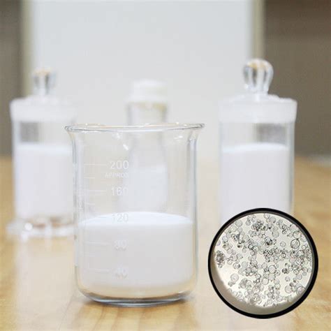 Low Thermal Conductivity Glass Bubbles Microspheres Microscopic