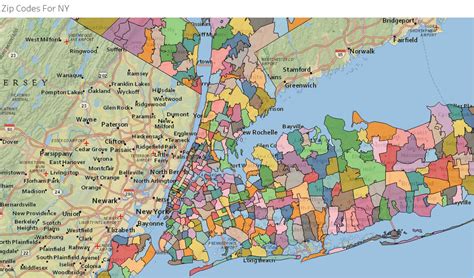 Ny State Zip Code Map