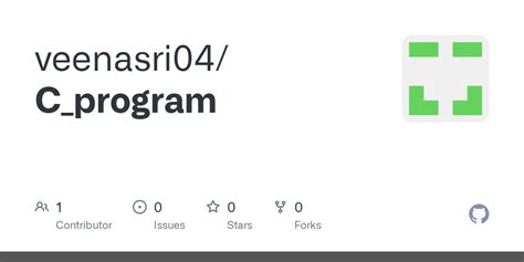 GitHub Veenasri C Program
