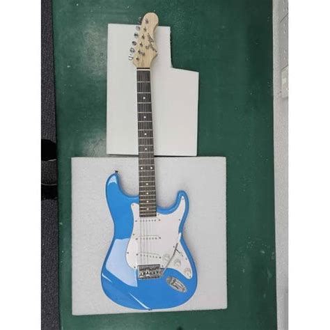 Johnny Brook 22 Fret Stratocaster Style Electric Guitar Blue B Stock