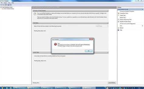 win 7 task scheduler error solved windows 7 help forums