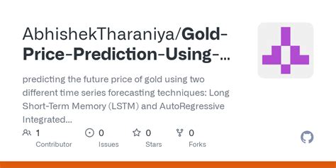 github abhishektharaniya gold price prediction using lstm and arima