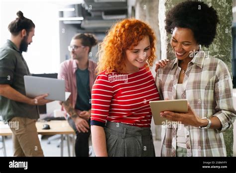 Software Coding And Business Woman On Tablet Thinking Of Data Analytics Digital Technology