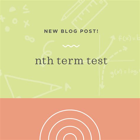 How To Use The Nth Term Test For Divergence — Krista King Math Online Math Help