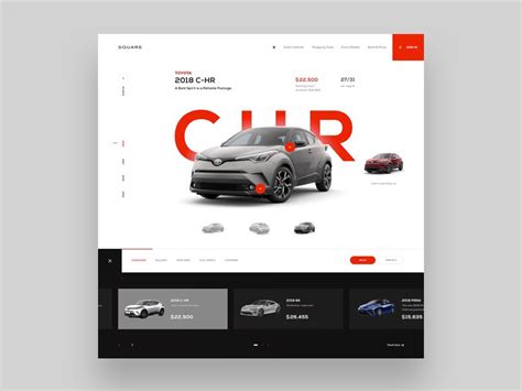 SQUARE Interface Game Behance