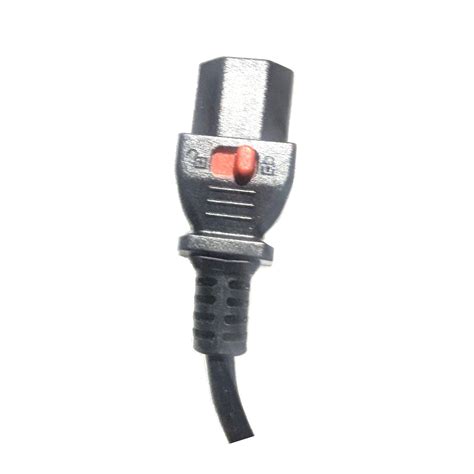 Ssemco 3 Ft Quantity 12 Iec320 C13 To C14 Locking Ac Power Cords 10a 250v Black Adhesive