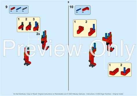 Lego Moc Single Cab And Cargo Bed For Toyota Hilux Red By Rm8 Lego