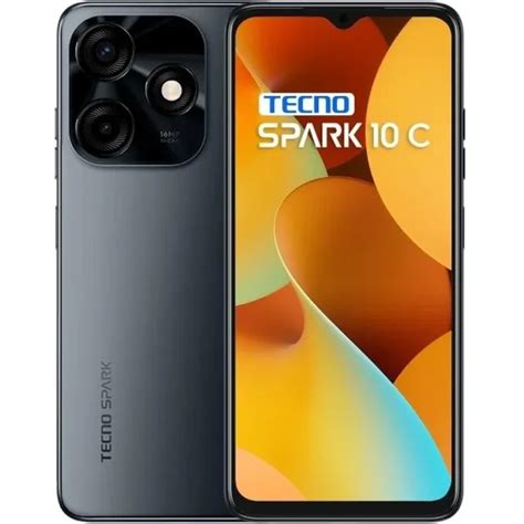 Смартфон Tecno Spark 10c Ki5m 4 64gb Meta Black — в Категории