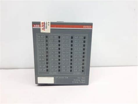 abb ax522 1sap250000r0001 analog input output module at best price in
