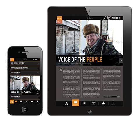 Signal On Behance