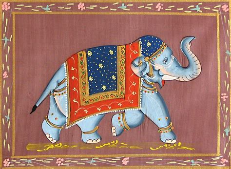 Majestic Indian Elephant Art A Timeless Tradition
