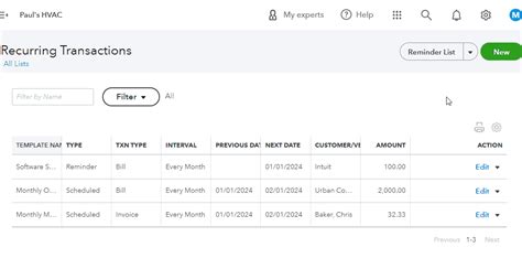 How To Create Recurring Transactions In Quickbooks Online