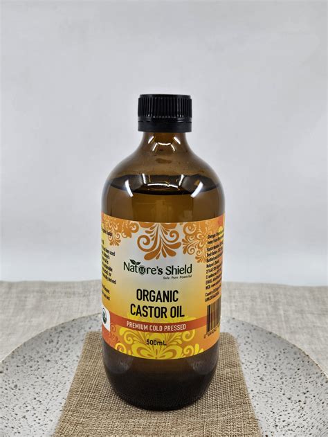 Castor Oil Natures Shield 500ml — Thornbury Apothecary