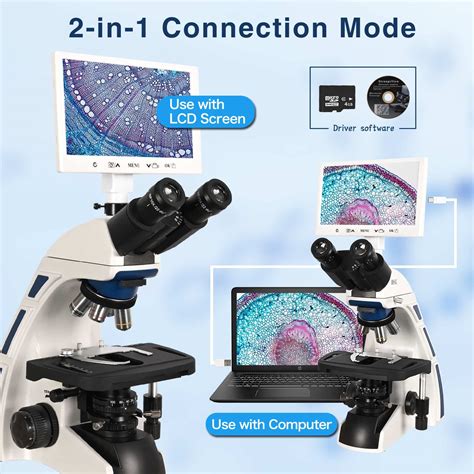 Hsl Trinocular Compound Microscope For Adults