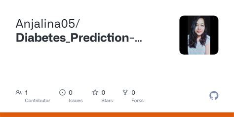 github anjalina05 diabetes prediction using naive bayes classification