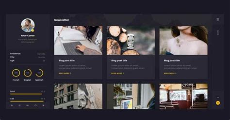Portfolio Html Css Javascript Website Template Free Download Source Code