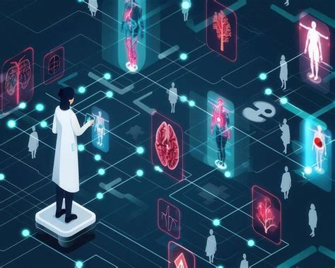 Healthcare Professional Using Iot Devices For Remote Patient Monitoring
