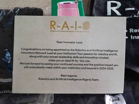 Robotics And Artificial Intelligence Innovators Network On Linkedin Congratulations