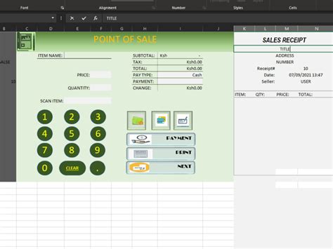Pos System Developed By Macros Vba Upwork