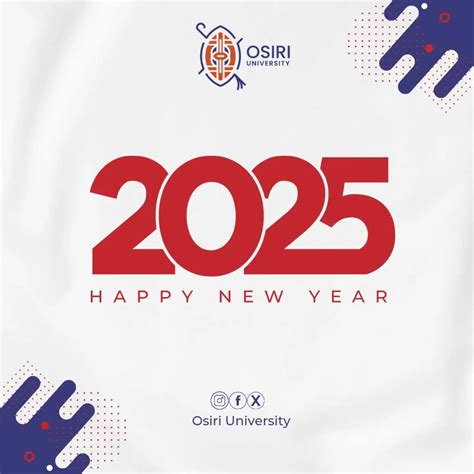 osiri university happy new year from osiri university 🎓 as we step