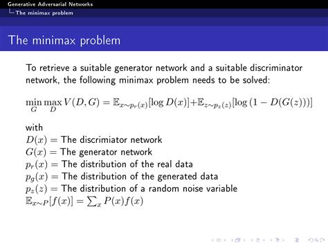 Introduction To Generative Adversarial Networks Ppt