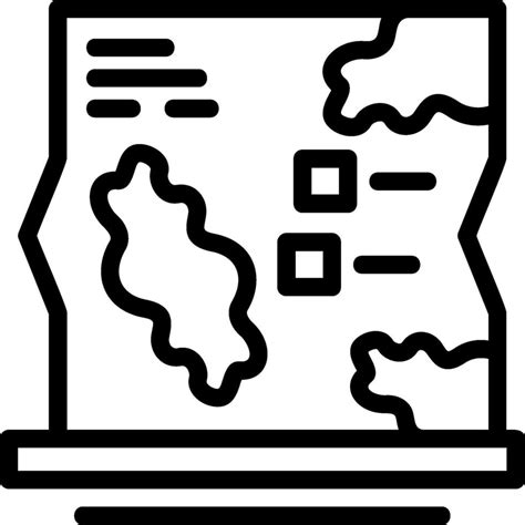 Map Line Icon 39469267 Vector Art At Vecteezy