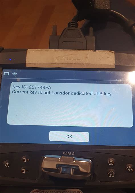 Londsor K518 Current Key Is Not Lonsdor Jlr Key Solution Lonsdor