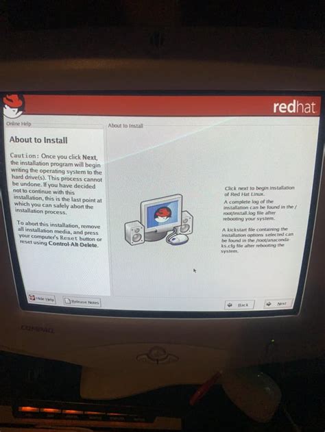 Finally Installing A Redhat 8 Partition On My Pentium 3 Archiving