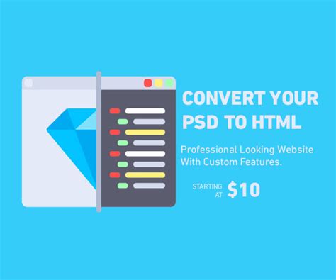 Convert Your Psd To Html Css By Aliyounis Fiverr