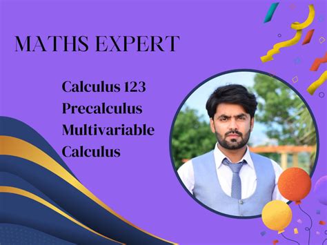 Help In Maths Calculus 1 2 3 Precalculus Multivariable Calculus Upwork