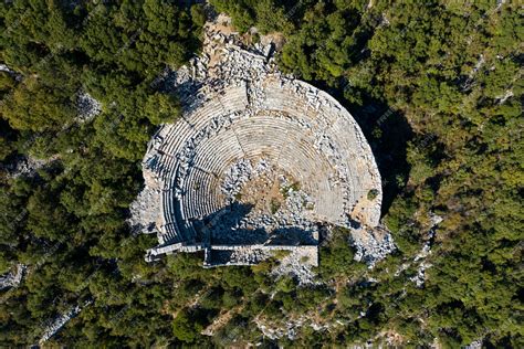 Premium Photo Termessos Ancient City The Amphitheatre Termessos Is