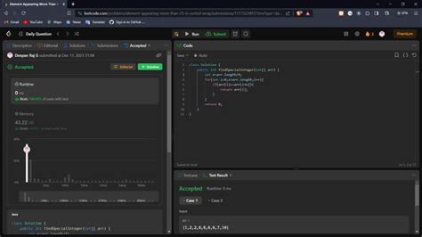 Deepan Raj Govindan On Linkedin Day6 100daysofcodingchallenge Leetcode 100daysofleetcode