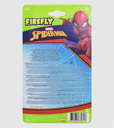 Buy Firefly Marvel Spider Man 2 Toothbrushes Beaker And Toothpaste 194g In Multiple Colors