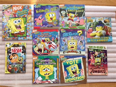 Lot Of 10 Spongebob Squarepants Books For Sale In Frankfort Il Offerup