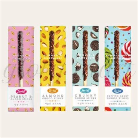 Jual Lovint Choco Stick Halal Korea Choco Stick Crunky Peanut