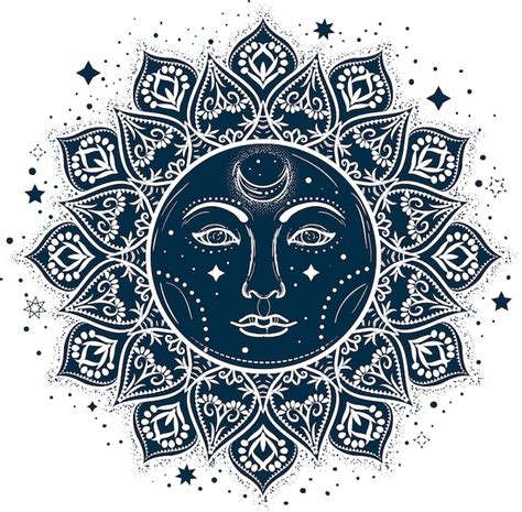 Page 18 Sun Moon Mandala Images Free Download On Freepik