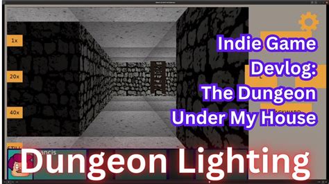 Dungeon Lighting Indie Game Devlog Youtube